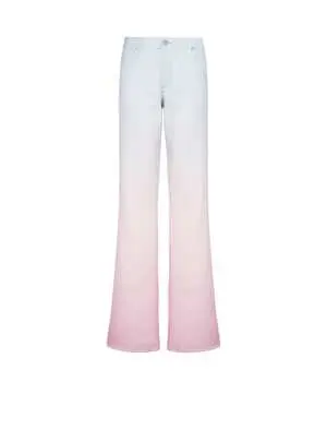Balmain X Evian Loose Fit Gradient Jeans