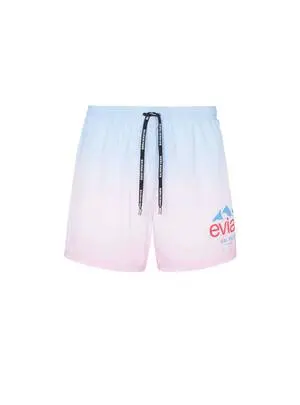 Balmain X Evian Gradient Swim Shorts - Multicolor
