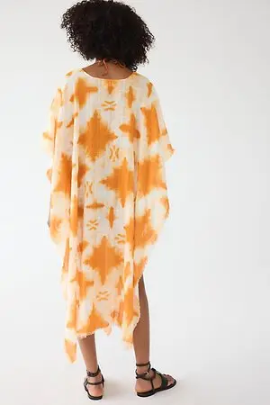 Free People Sundrenched Tie-dye Cotton Duster