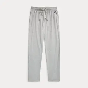 Ralph Lauren Mercerized Cotton Pajama Pant - Andover Heather