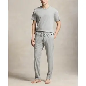 Ralph Lauren Mercerized Cotton Pajama Pant - Andover Heather
