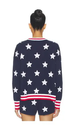Beach Riot Cal Sweater Star Print