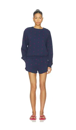 Beach Riot Devyn Oversized Sweatshirt - Navy