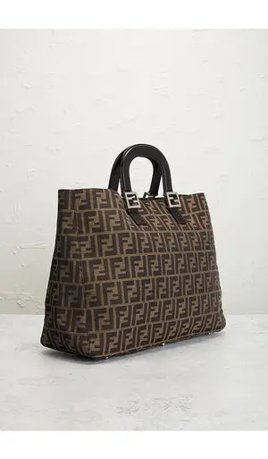 FWRD RENEW Fendi Zucca Tote Bag