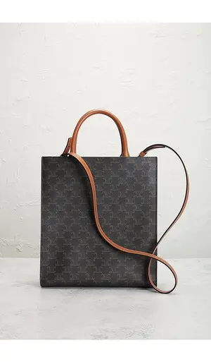 FWRD RENEW Celine Triomphe Vertical Cabas Tote Bag