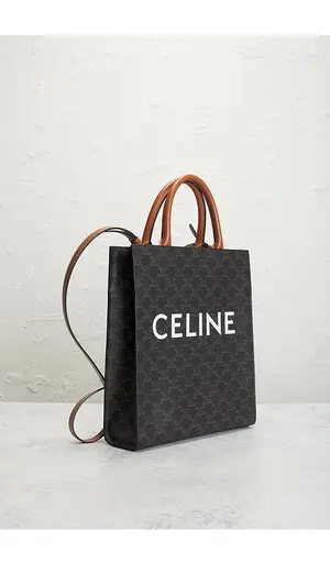 FWRD RENEW Celine Triomphe Vertical Cabas Tote Bag
