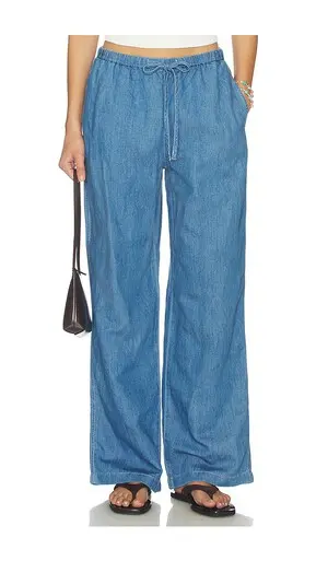 Madewell Pull On Tie Waist Pant