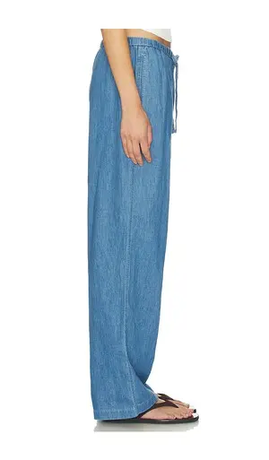 Madewell Pull On Tie Waist Pant