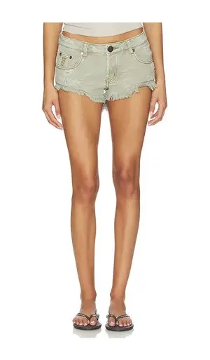 Oneteaspoon Button Detailed Shorts For Women