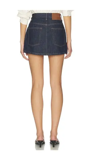 Helmut Lang Denim Mini Skirt - Blue