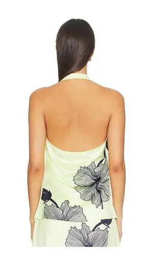 OPERASPORT Draped Halterneck Top