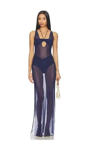 SHANI SHEMER Esme Maxi Dress - Navy