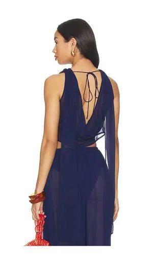 SHANI SHEMER Shir Top - Blue