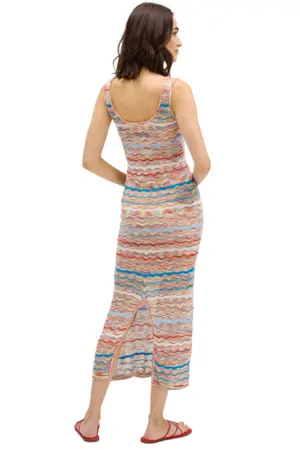 ALLISON NEW YORK Bianca Knit Maxi Dress