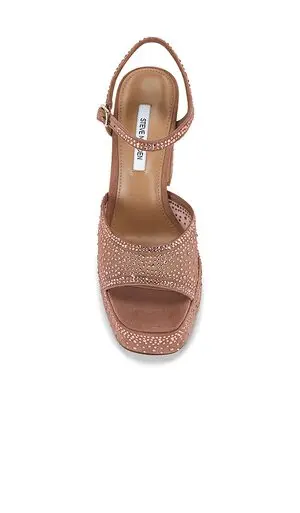 Steve Madden Liandra Embellished Platform Heels
