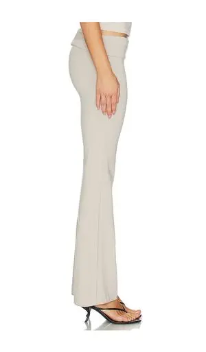 SKIMS Cotton Jersey Foldover Pant - Stone