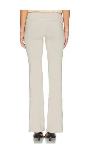 SKIMS Cotton Jersey Foldover Pant - Stone