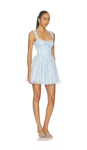 For Love & Lemons That's Amore Bouquet Mini Dress