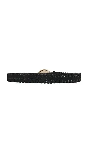 8 Other Reasons Faux Nappa Belt With Stone Detail