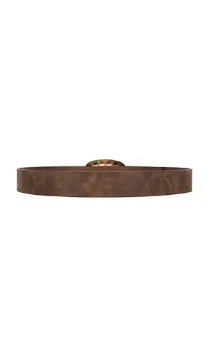 8 Other Reasons Faux Nappa Belt With Stone Detail