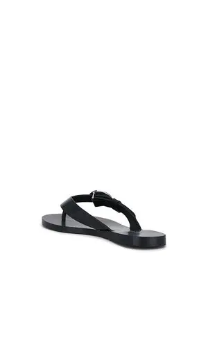Coperni C Logo Flip Flop Sandal - Black