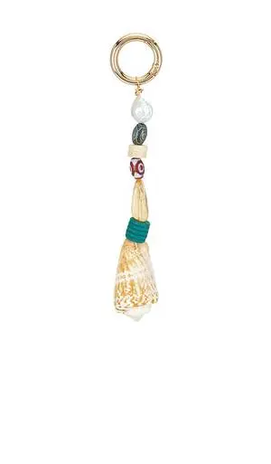 CASA CLARA Colette Keychain With And Bead Embellishments