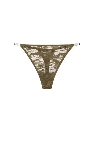 DIESEL® X Savage C Camo Lace String Thong - Green