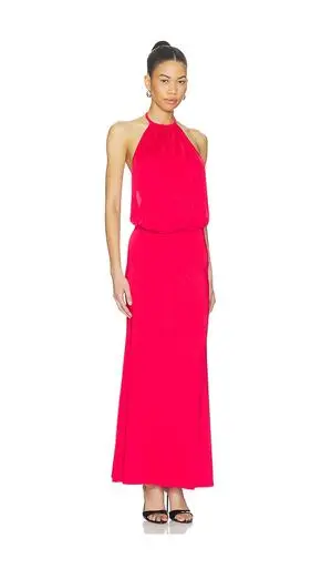 Superdown Liesel Halter Maxi Dress