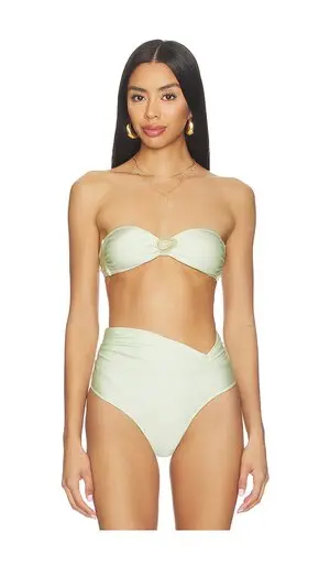 SHANI SHEMER Rosie Bikini Top - Mint