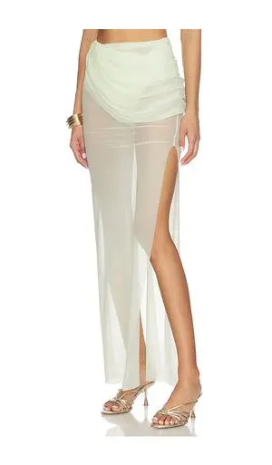 SHANI SHEMER Alana Maxi Skirt - Mint