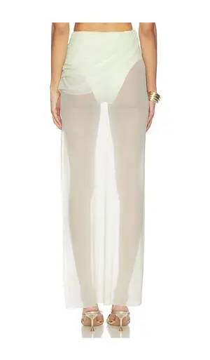 SHANI SHEMER Alana Maxi Skirt - Mint