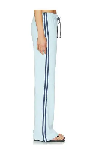 Daydreamer Solid Track Pant With Striped Detail
