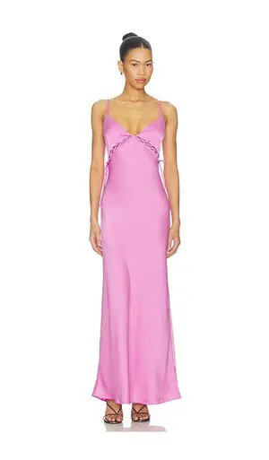 Minkpink Chiara Maxi Dress - Fuchsia
