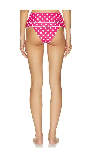 For Love & Lemons Suki Polka Dot Bikini Bottom