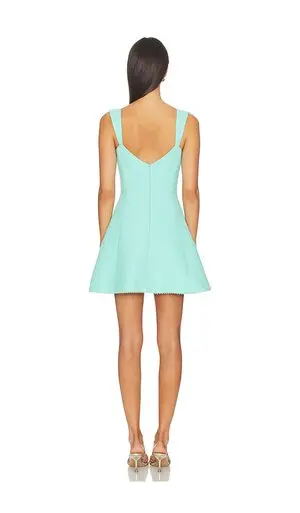 NADINE MERABI Isla Dress With Pearl Accents