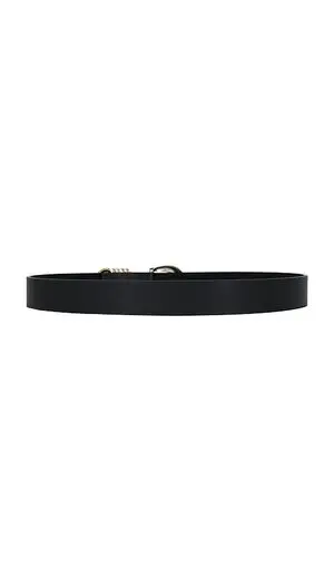 LOVESTRENGTH Emery Leather Belt With Gold-tone Hardware