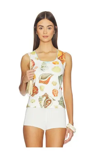 TYLER MCGILLIVARY Collector Square Tank Top
