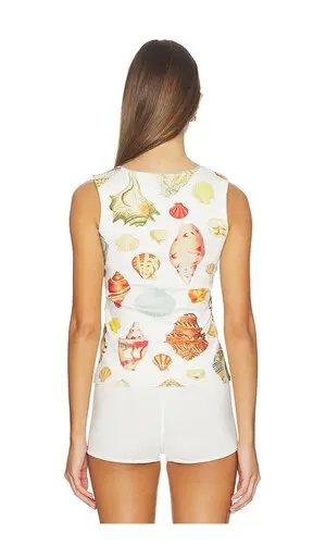 TYLER MCGILLIVARY Collector Square Tank Top