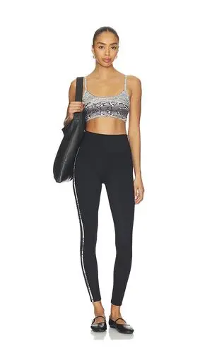 Strut This The Cher Sports Bra In Grey