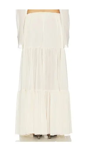 Arcina Ori Alessandra Tiered Maxi Skirt