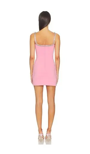 Retrofete Talitha Mini Dress With Crystal Embellishments