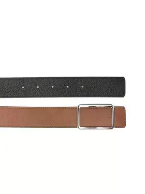 Maison Boinet Rectangular Buckle Belt