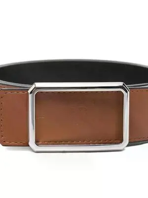 Maison Boinet Rectangular Buckle Belt