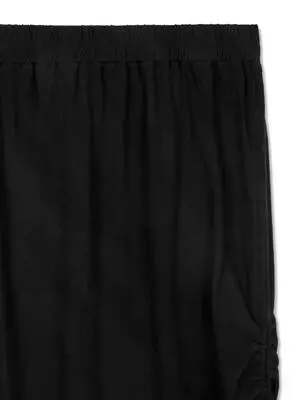 STUDIO TOMBOY Ruched Drawstring Skirt