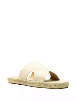 CastaÑer Cut-out Flat Espadrilles