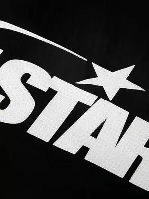 HELLSTAR Rhinestone-embellished Logo T-shirt - Black