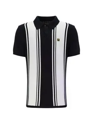 FILA Buddy Bowling Vertical-stripe Polo Shirt
