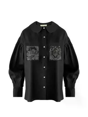 CONTESSA MILLS Tarot Oxford Shirt