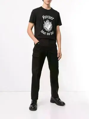 PORTS V Forever Love" T-shirt - Black