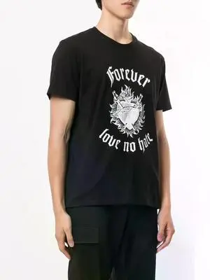 PORTS V Forever Love" T-shirt - Black
